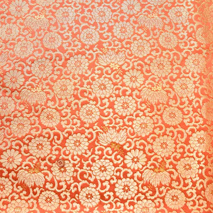 Gold Brocade - Chrysanthemum & Arabesque | nomura tailor