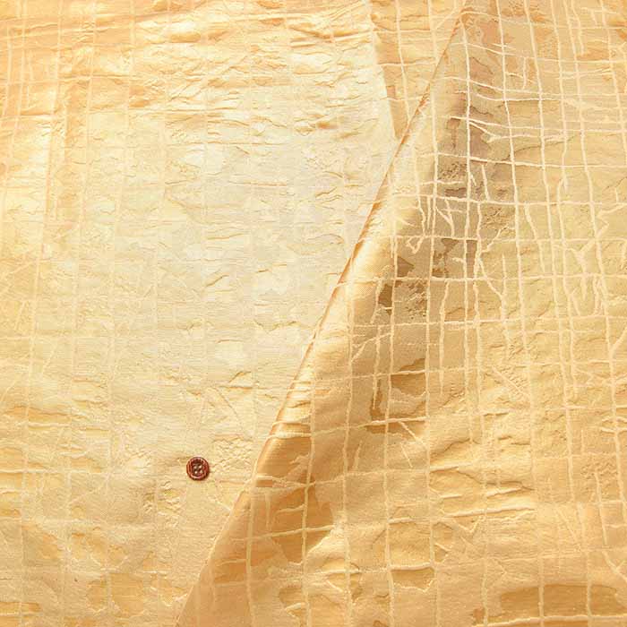Gold Brocade - Ice Crack Pattern | nomura tailor
