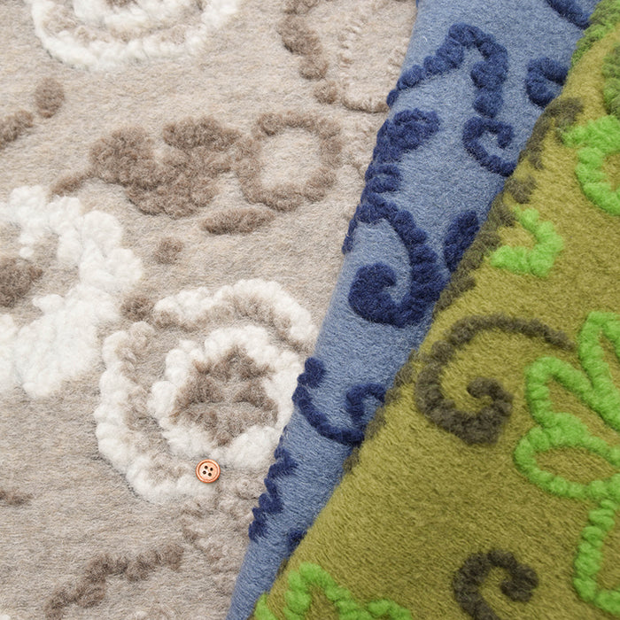 Made in Italy - Evolution Tex Sliver Knit Fabric - Flower | nomura tailor