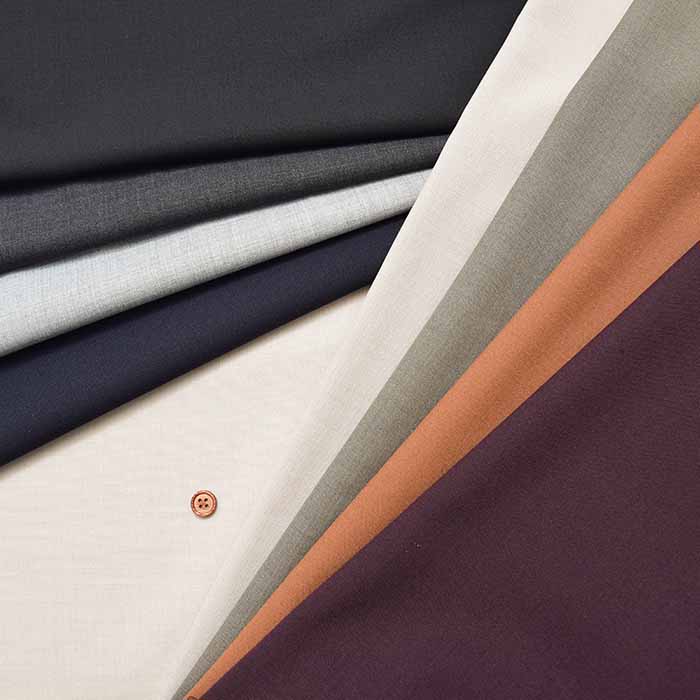 Washable clear tropical fabric Solid color | nomura tailor