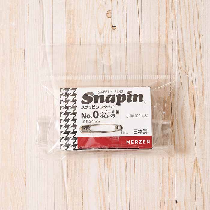 Snappin No.0 - 100 pcs Silver | Nomura Tailor Online Shop