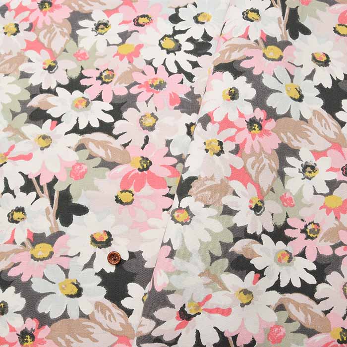 【Official UK Import – Cath Kidston】Cotton Light Canvas Fabric ＜Painted ...
